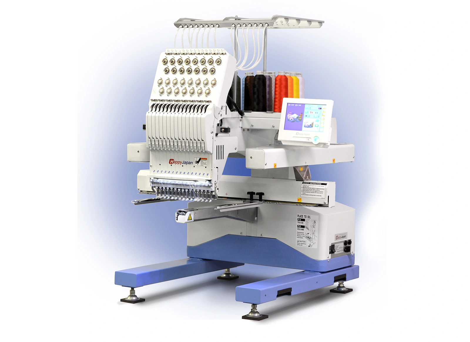 HappyJapan | Commercial Embroidery Machine for Sale | Texmac